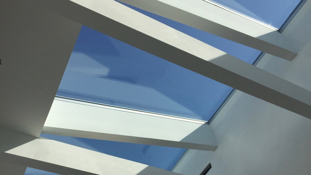 Skylights Over the Atrium Staircase – Philly Garage Reno